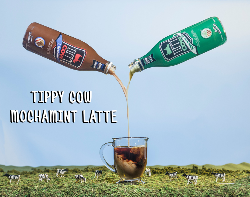 Tippy Cow Mocha Mint Latte - Bar Business