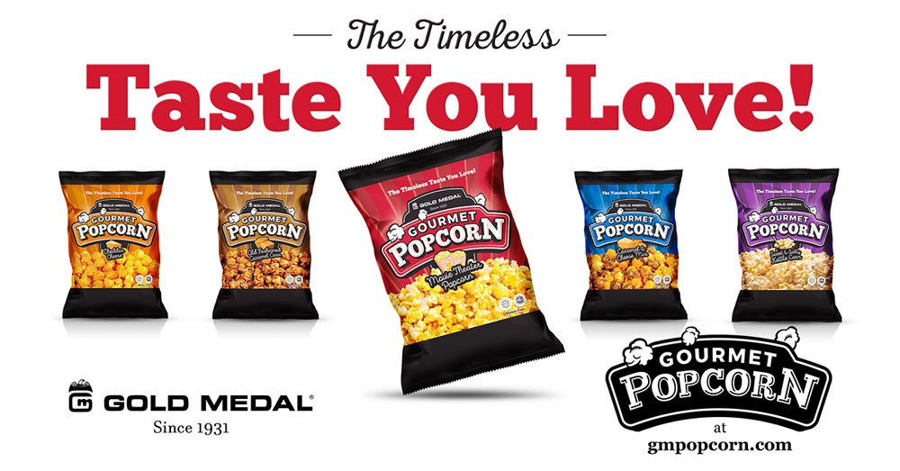 Gold Medal Introduces Ready-to-Eat Gourmet Popcorn Line - Bar Business