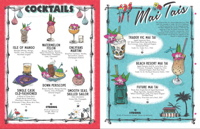 Bars with Unique Menu Designs - Bar Business